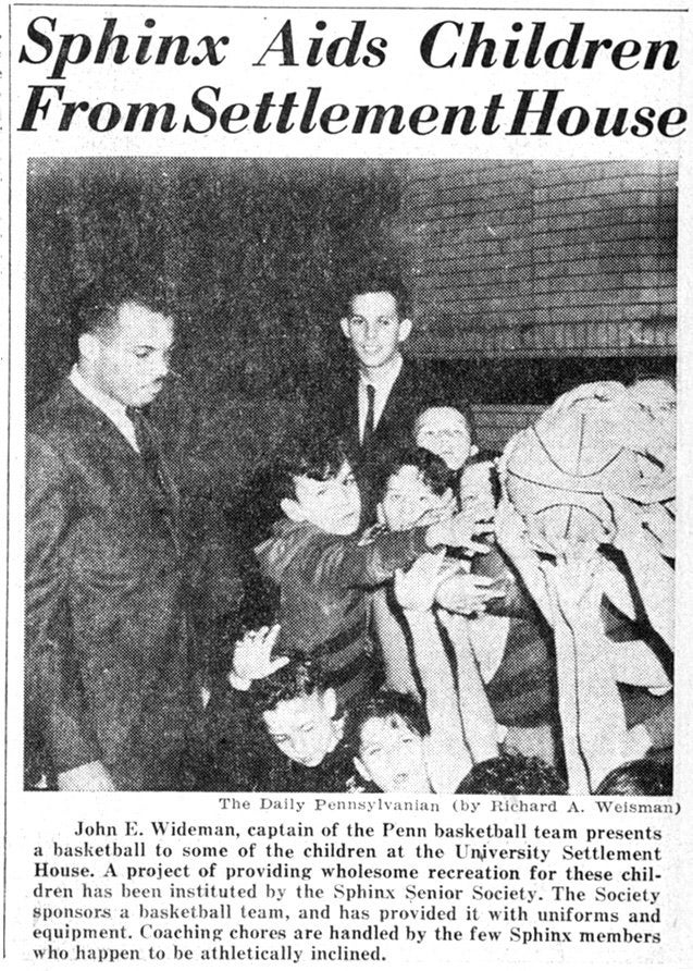 John Wideman and the 1963 City Basketball Champions: Extracurricular