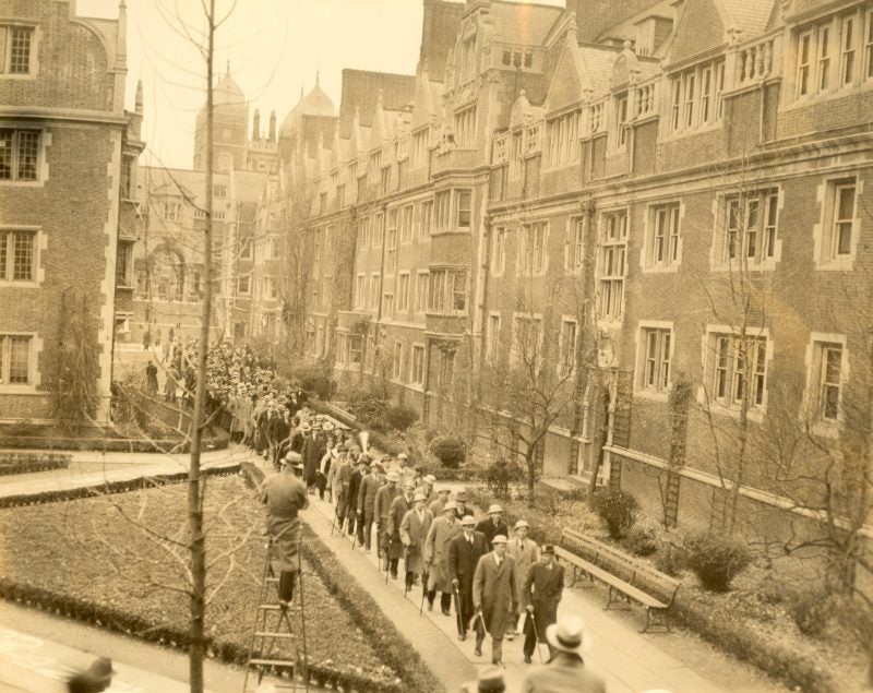 Penn Student Traditions: Junior Cane March