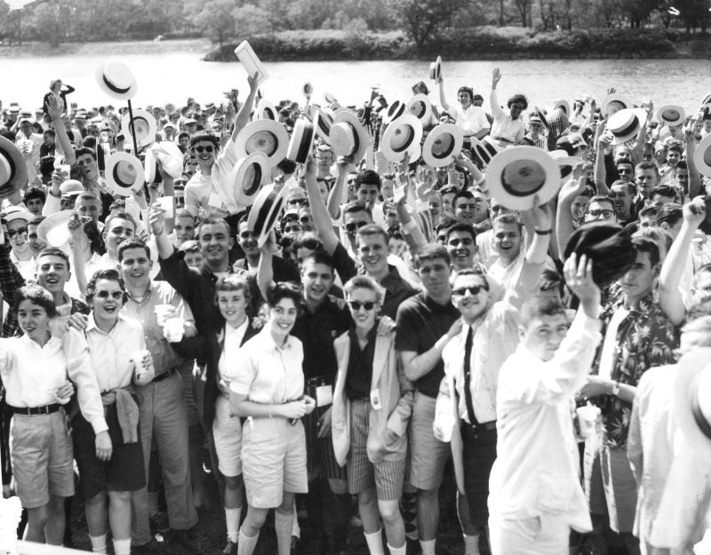 Penn Student Traditions: Straw Hat Day